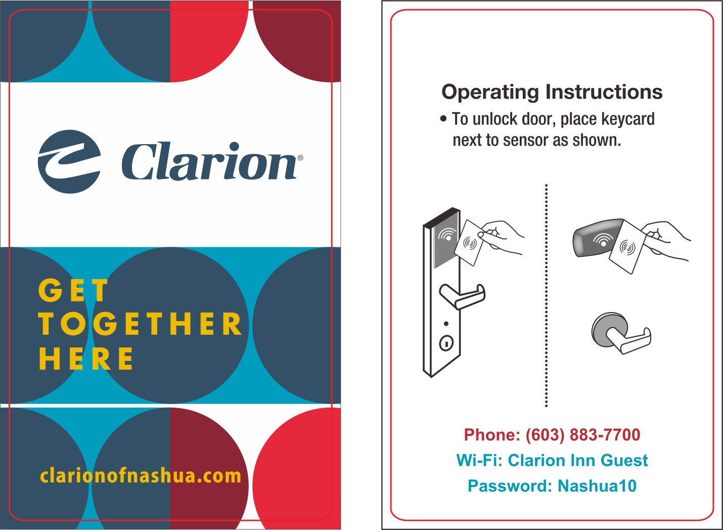 System One / Two RFID Custom Key Cards (Reorder) - Electronic Locks ...