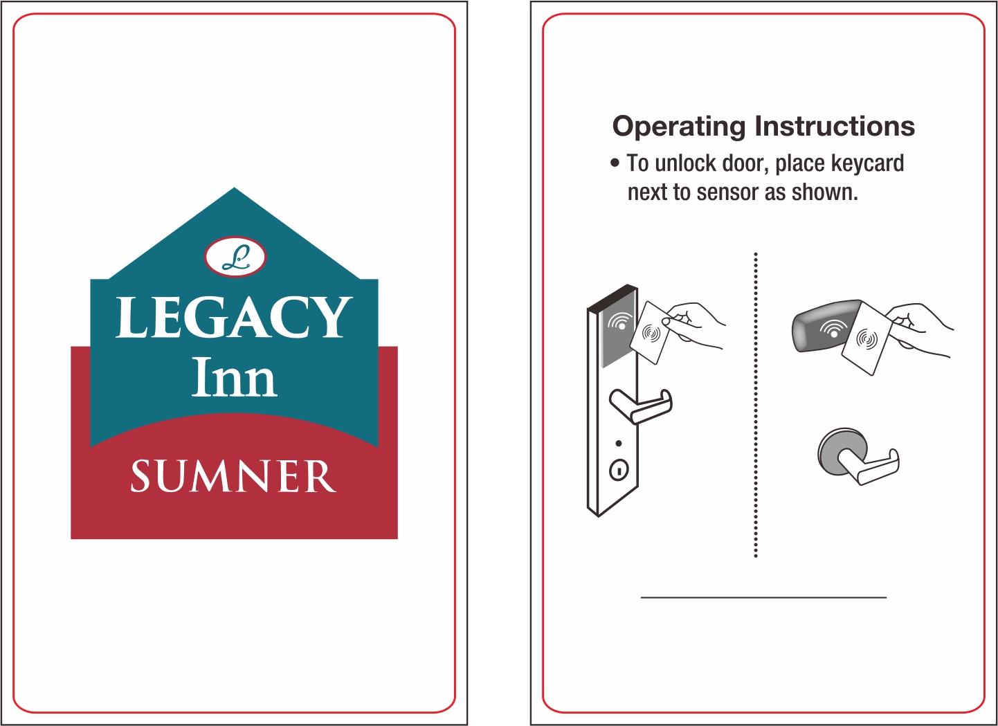 System One / Two RFID Custom Key Cards (Reorder) - Electronic Locks ...