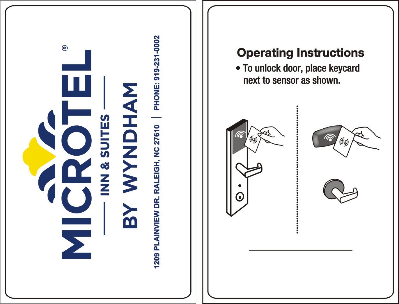 System One / Two RFID Custom Key Cards (Reorder) - Electronic Locks ...